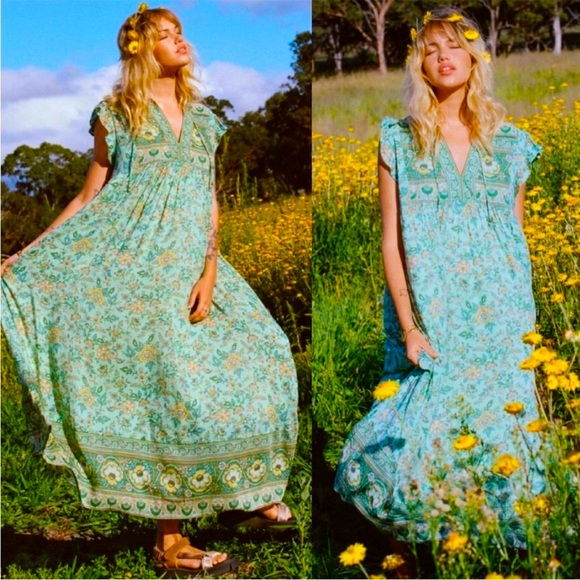 Spell | Dresses | Spell Folk Song Maxi Dress | Poshmark